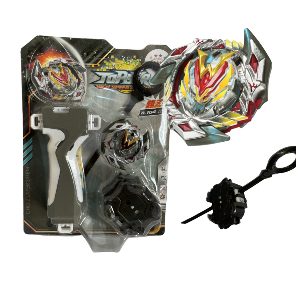 Kit Beyblade Burst Turbo + Grip e Lançador Promoção | Shopee Brasil
