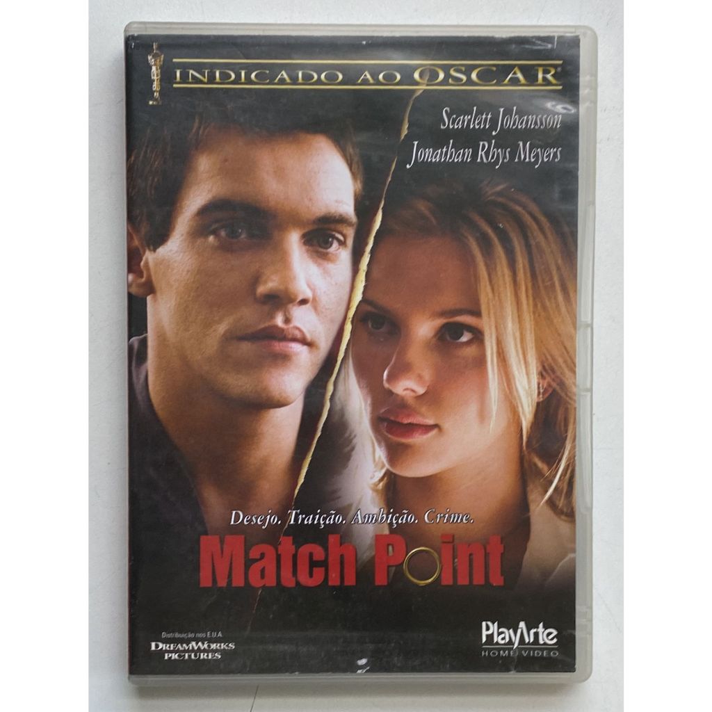 DVD Original - Match Point - Scarlett Johansson | Shopee Brasil