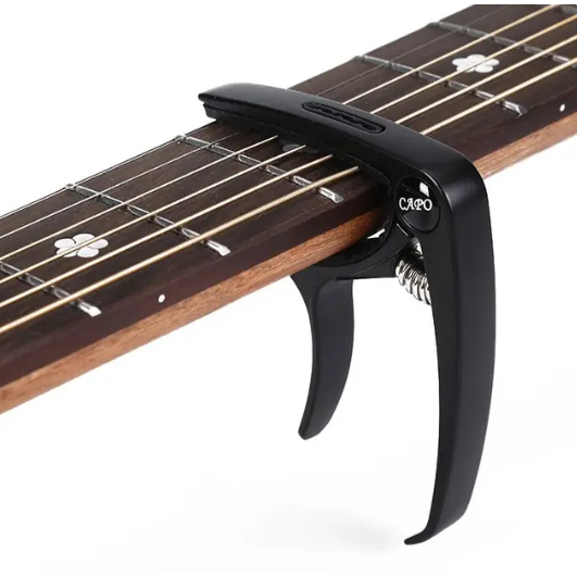 Capo 3 em 1 funções Capotraste violão instrumentos | Shopee Brasil