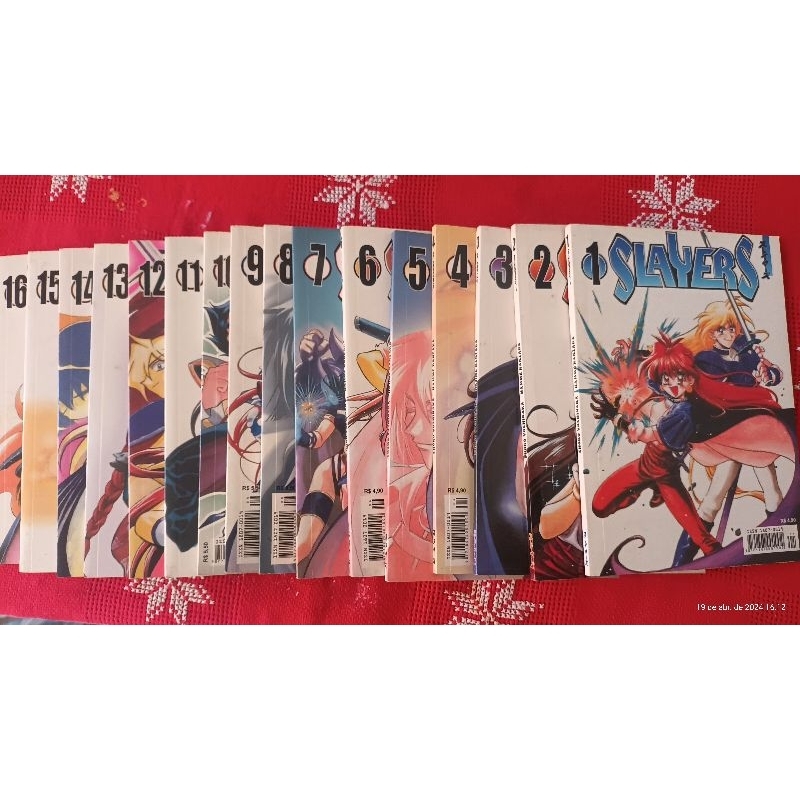 SLAYERS mangá Completo | Shopee Brasil