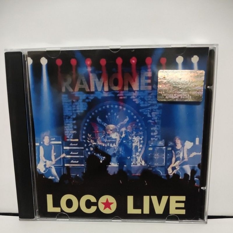 cd Ramones loco live observação o cd e cópia vai na caixinha e lacrado ...