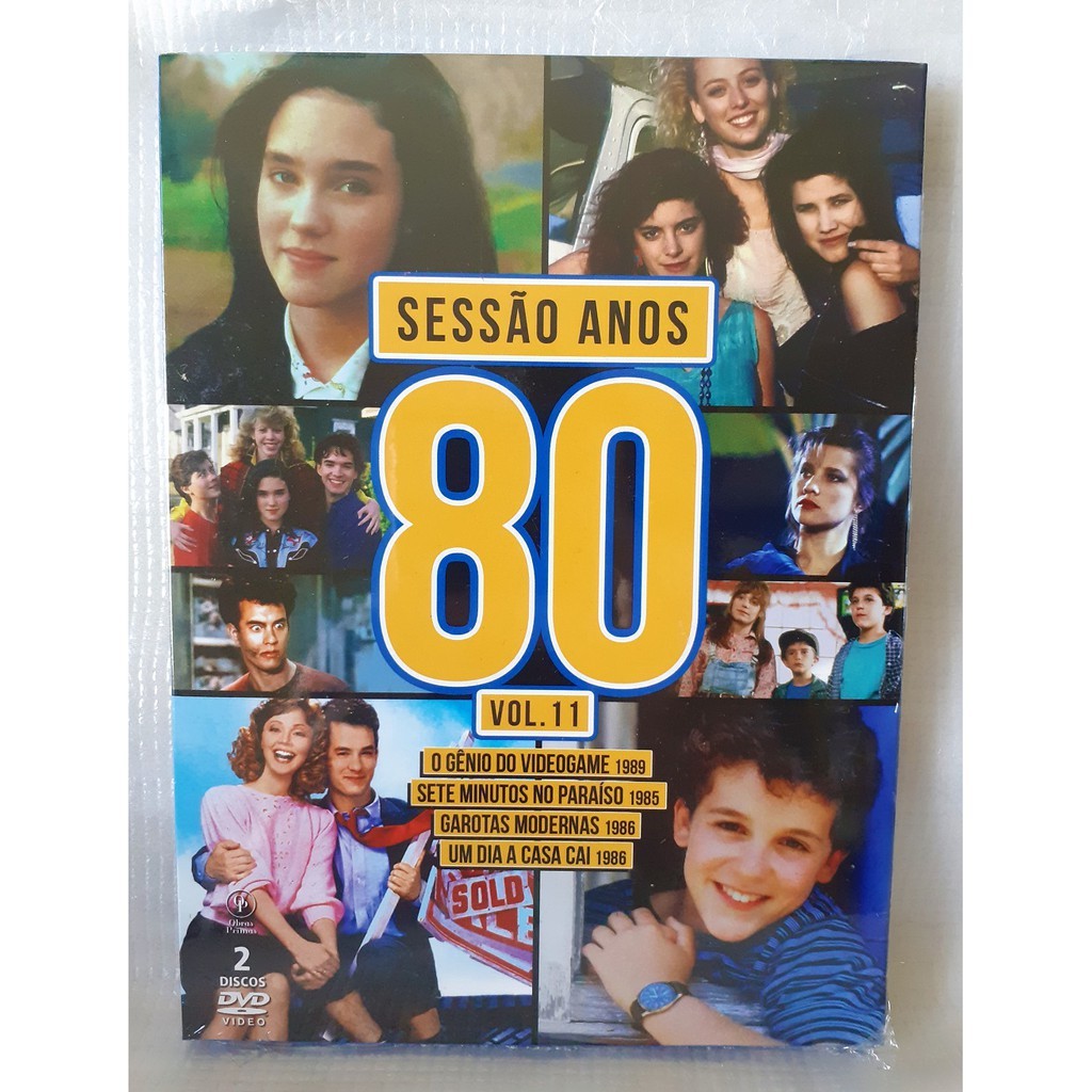 Sessão Anos 80 Vol. 11 - Digipak Obras-Primas do Cinema 2 DVDs - ITEM RARÍSSIMO! | Shopee Brasil