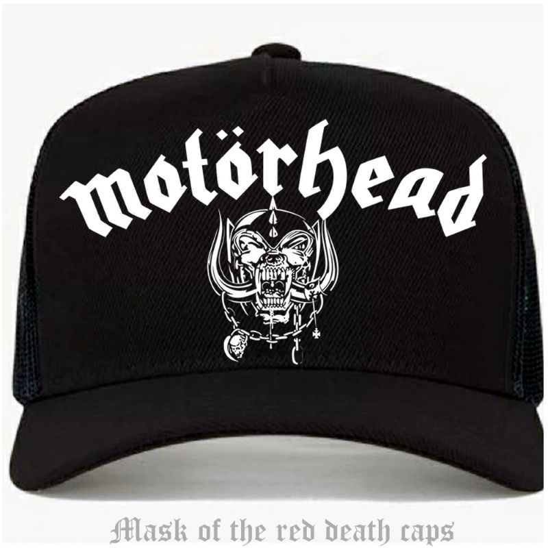 Boné Motorhead, Heavy Metal, Hard Rock, Rock n Roll - Escorrega o Preço