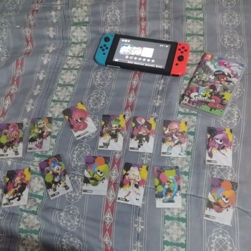 Nintendo Switch + Todos os Splatoon e todas as DLCs e amiibos | Shopee ...