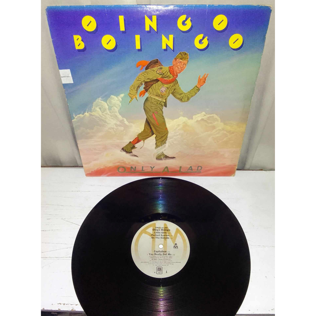 LP Oingo Boingo - Only a lad. Primeira prensagem ( The Police, Talking Heads, Devo, New Order ...