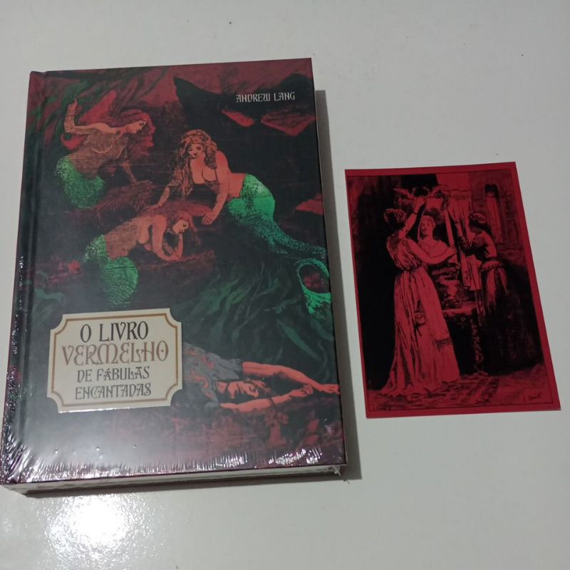 O Livro Vermelho de Fábulas Encantadas - Andrew Lang - novo | Shopee Brasil