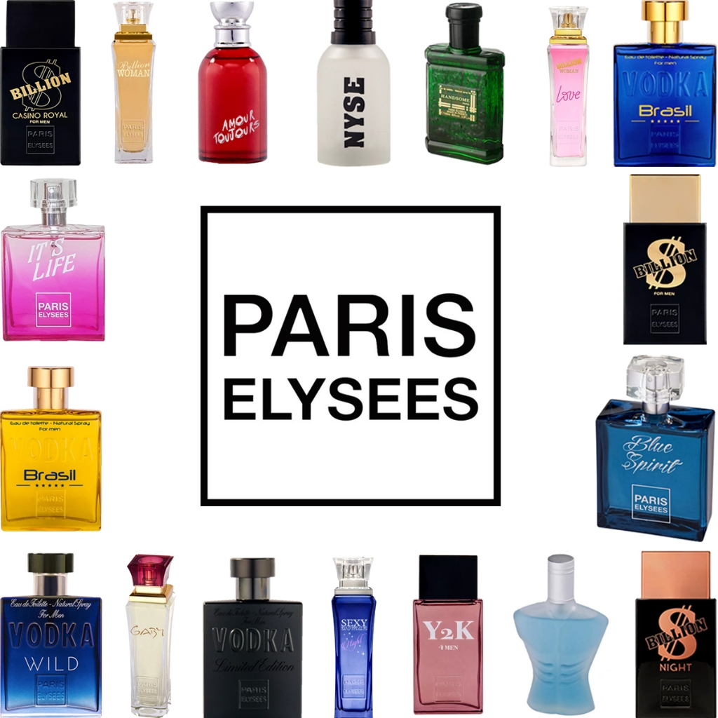 Kit 10 Perfumes Paris Elysees ORIGINAL Revenda Atacado Masculinos Femininos (LINHA CLÁSSICA ...