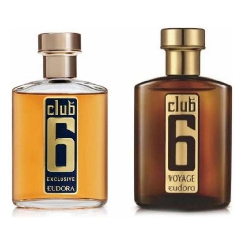 Club 6 Eudora Desodorante Colônia masculino 95ml Fragrâncias a escolher | Shopee Brasil