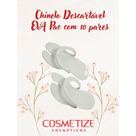 Chinelo Descartavel EVA pac com 10 pares | Shopee Brasil