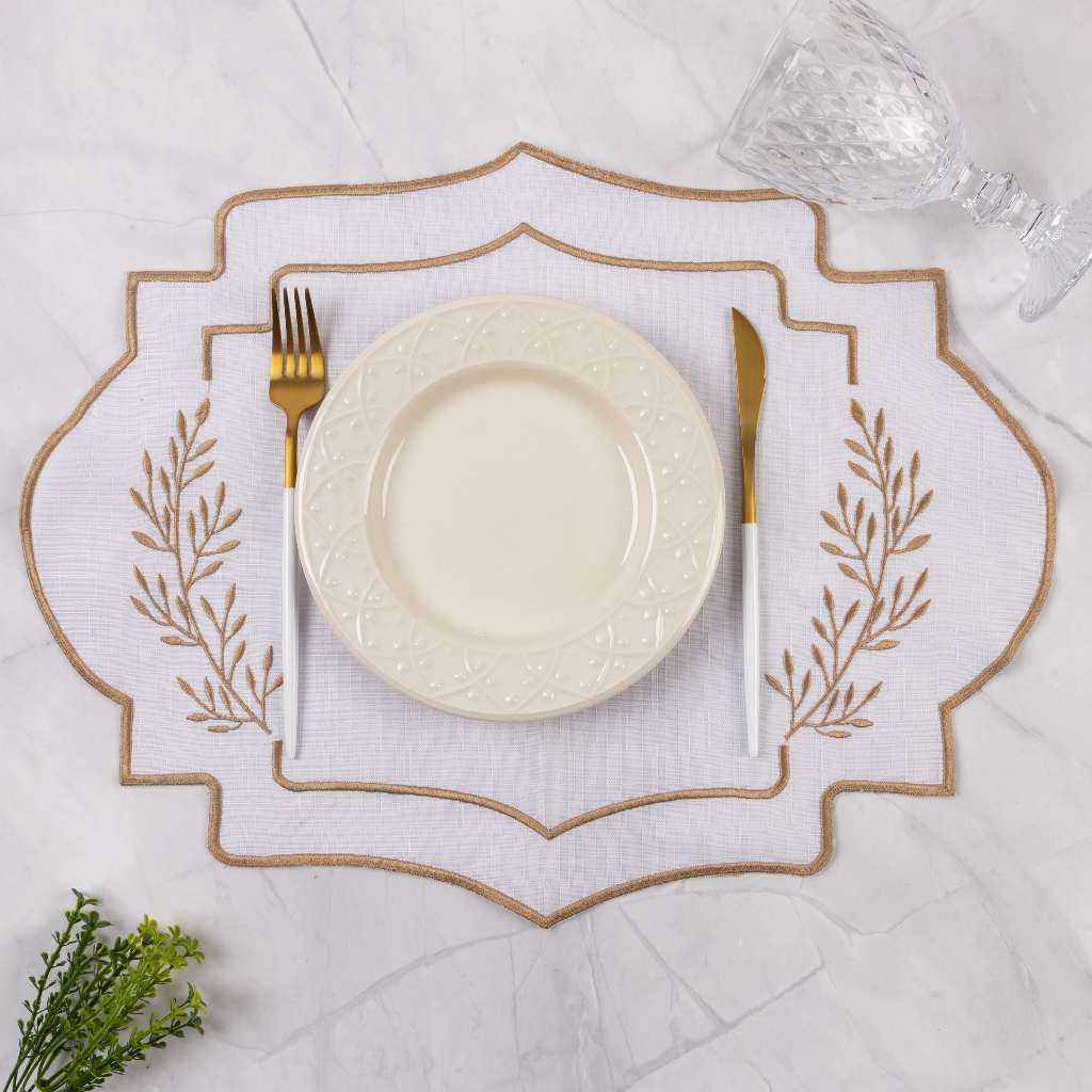 Kit com 2 Americano Avulso Souplast Bordado Supla De Mesa Posta ...