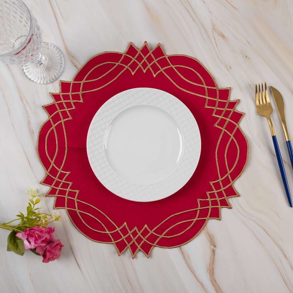 Kit com 3 Americano Avulso Souplast Bordado Supla De Mesa Posta ...