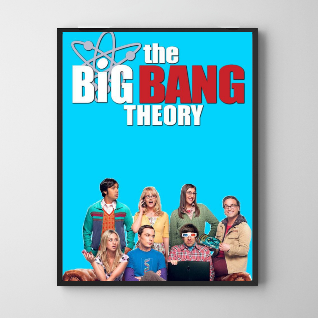Placa decorativa - Big bang theory - Sheldon - Leonard - Howard ...