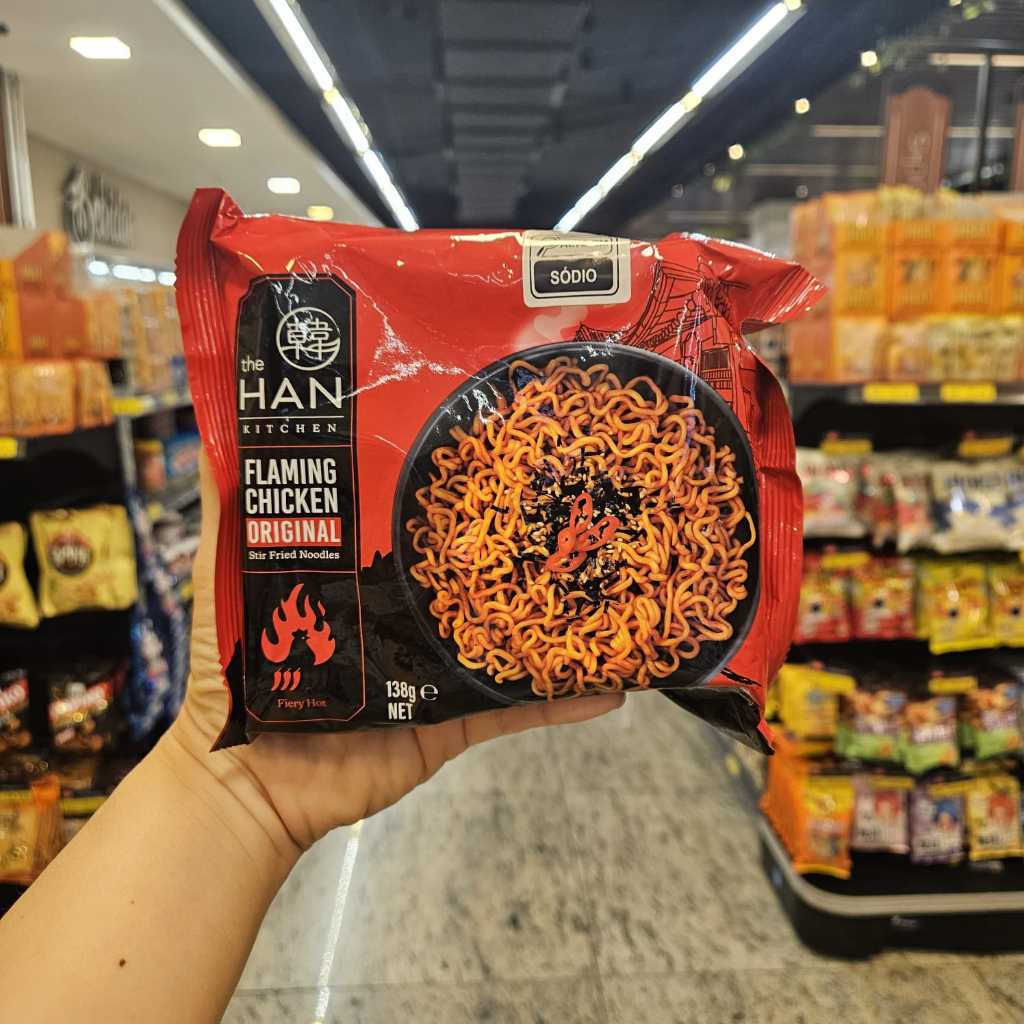 Macarrão Instantâneo Coreano Premium The Han Kitchen: Flaming Chicken ...
