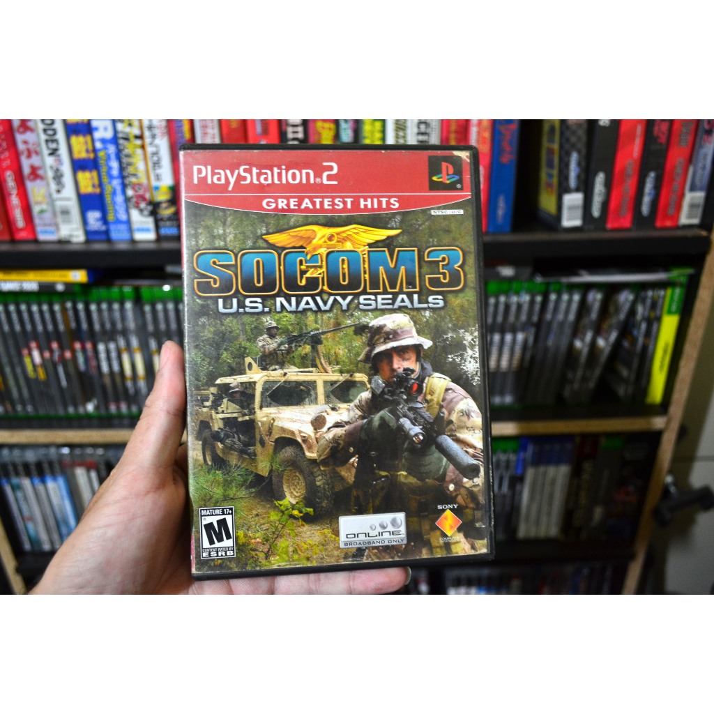 Socom 3 US Navy Seals Greatest Hits Ps2 Playstation 2 Original | Shopee ...
