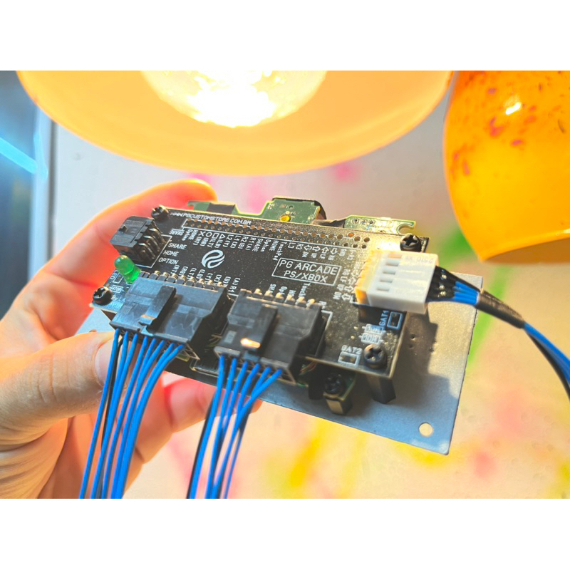 Placa PG Arcade V2 PS5 Nativo Zero Delay Plugin Play com chicote | Shopee Brasil