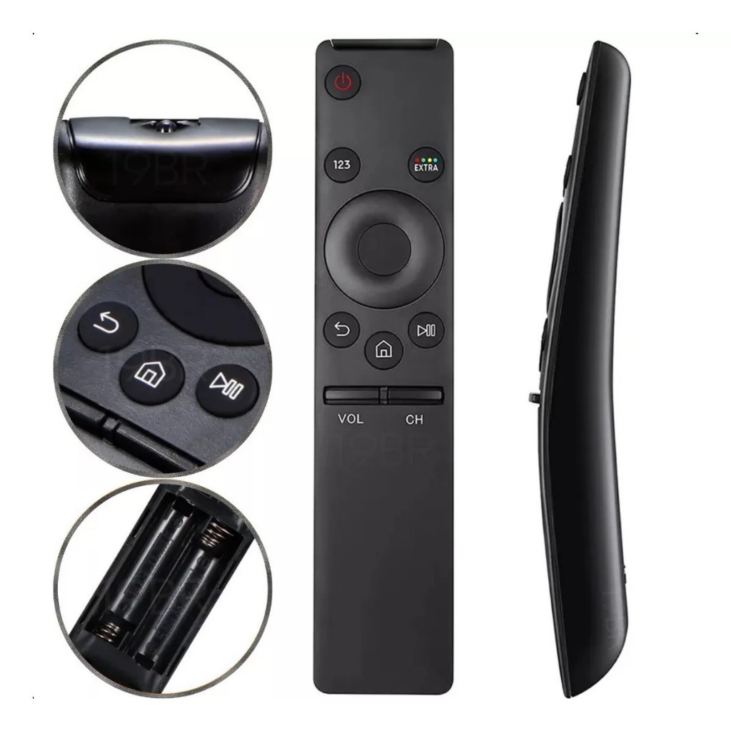Controle Remoto para TV Samsung Smart 4K - Compatível com Kapbom ...