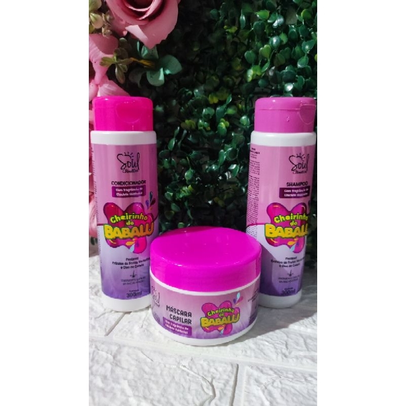 Kit Shampoo, Condicionador e Máscara - Babaloo | Shopee Brasil