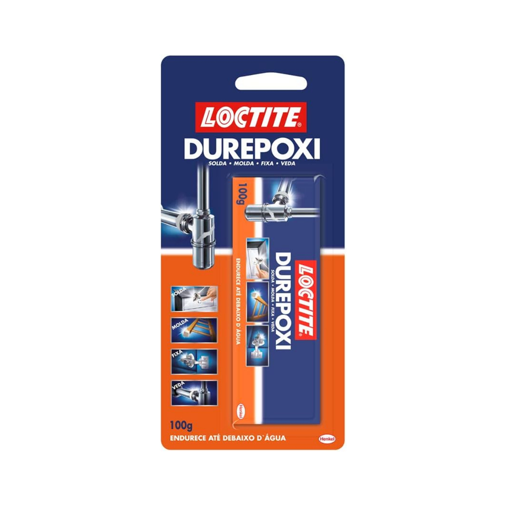 Durepox Massa Epoxi Cola Epoxi 100g Original Loctite Durepoxi Henkel ...