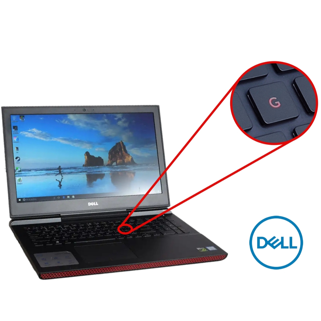 Tecla Avulsa Teclado Notebook Dell Gamer Inspiron 15 5570, 7000 ,7566 ...