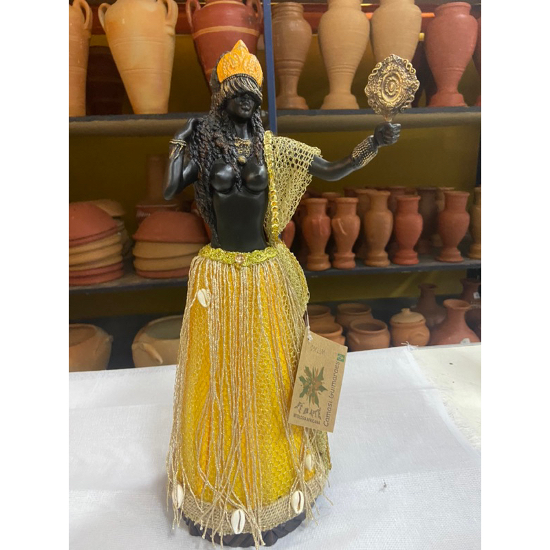 Imagem de Oxum Grande - Resina Escultura Estátua Orixas Umbanda ...