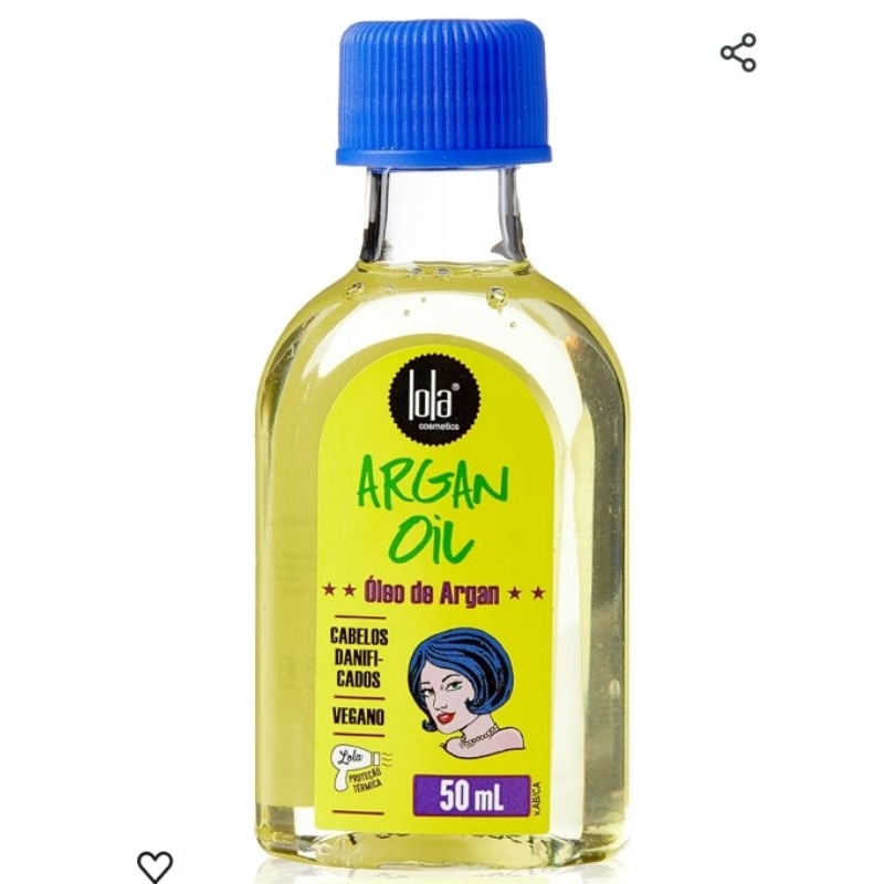 Lola Cosmetics - Argan Oil, 50 ml | Shopee Brasil