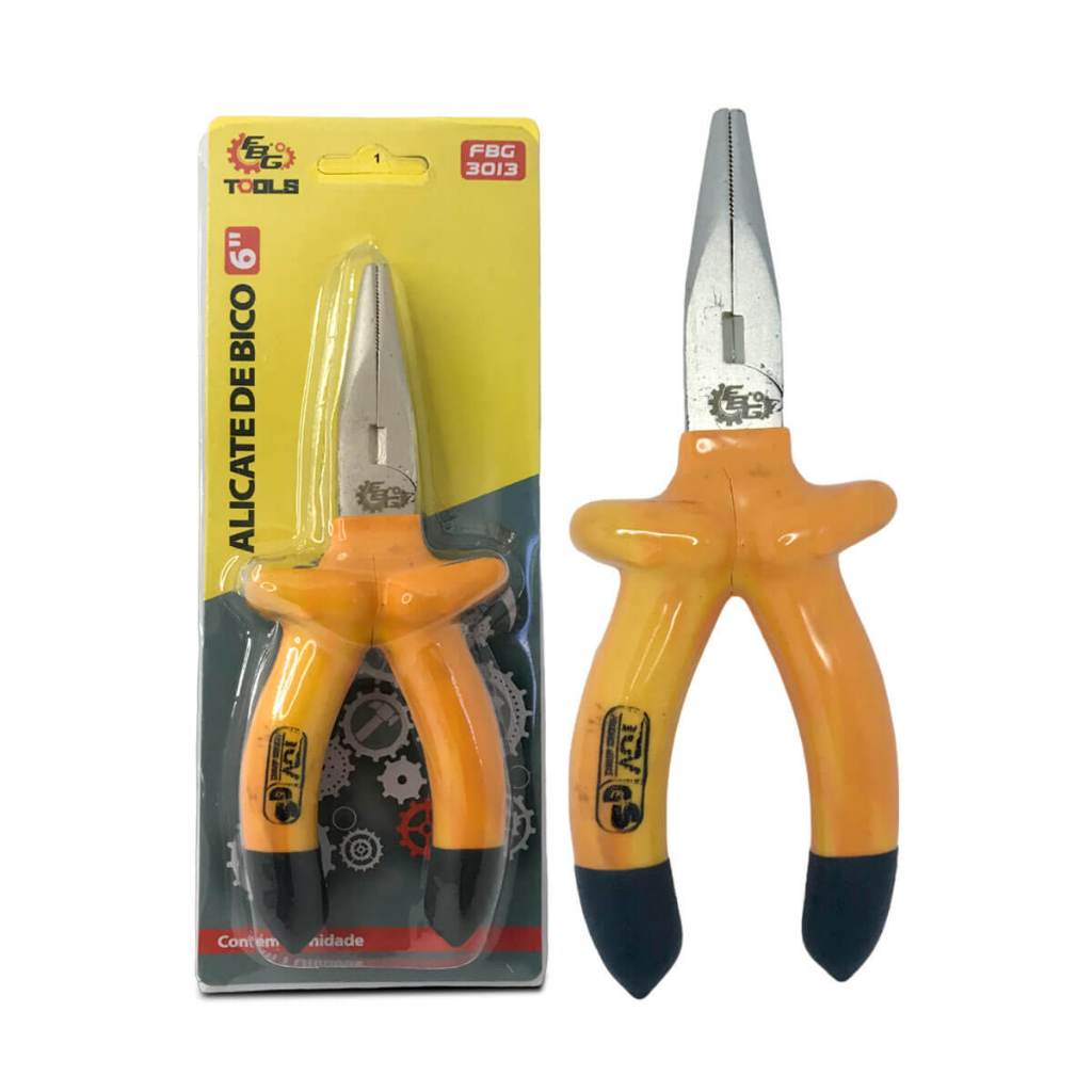 Alicate de Bico [6 Polegadas]-Marca Tools | Shopee Brasil