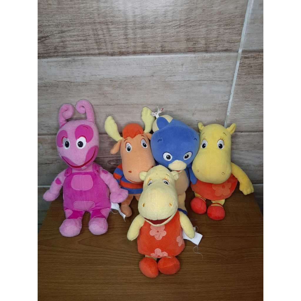Bonecos Pelúcia Backyardigans Long Jump | Shopee Brasil