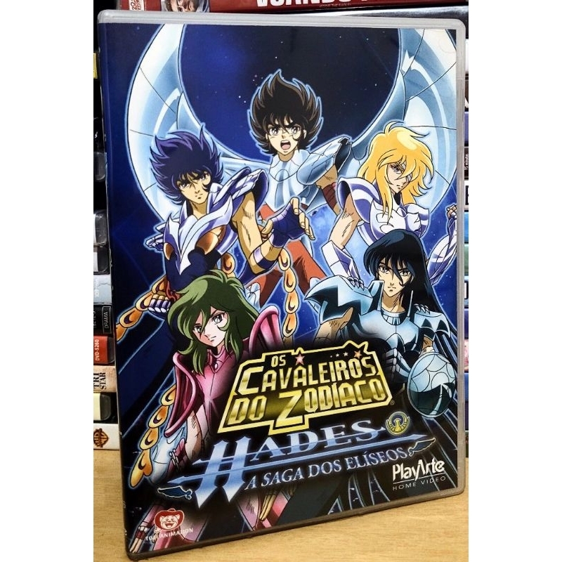 DVD Os Cavaleiros Do Zodíaco Hades A Saga Dos Elíseos Completa (Original Seminovo) | Shopee Brasil