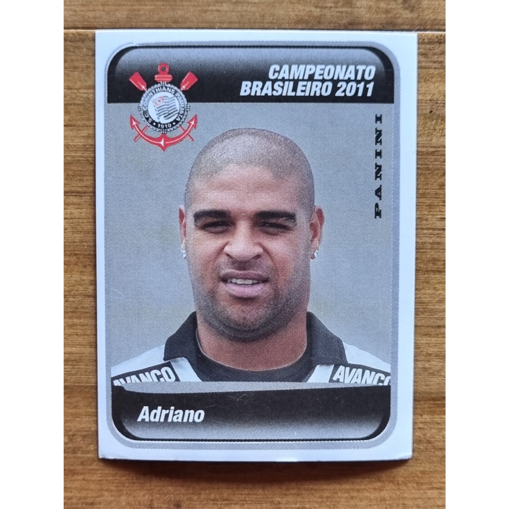 1 Figurinha do Adriano Imperador no Corinthians Nunca Colada | Shopee ...