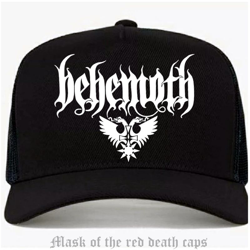 Boné Behemoth, Black Metal, Death Metal, Novo Importado, Satânica ...