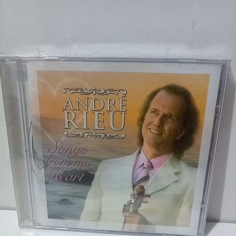 Cd André Rieu Songs From My Heart Novo de Fabrica Original | Shopee Brasil