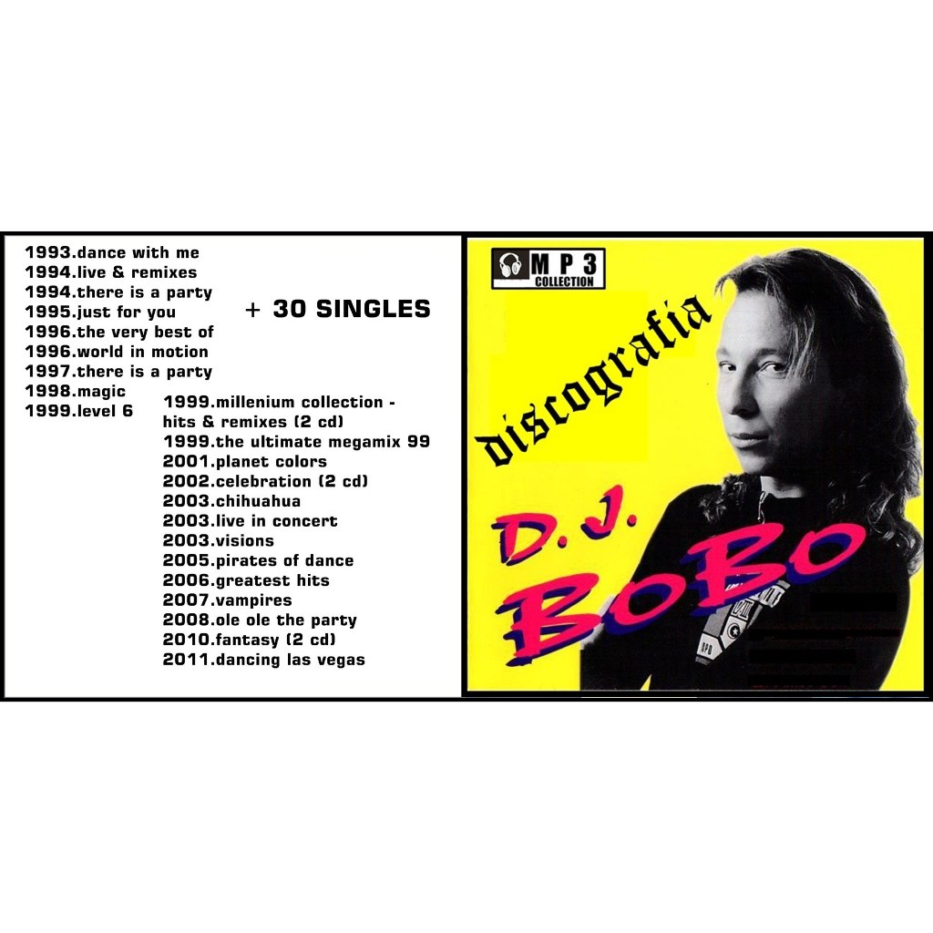 DJ BOBO (DANCE, EURO-DANCE -COLLECTION) | Shopee Brasil