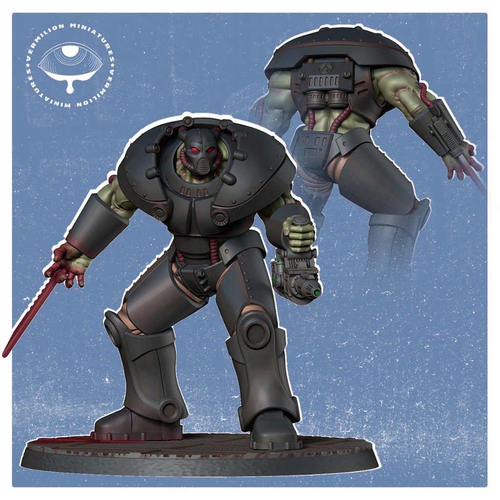 Miniaturas Fallout Wasteland Warfare Enclave Secret Service Vermilion ...