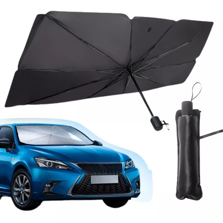 Quebra Sol Parabrisa Para Carro Proteção Térmica Novo Portátil | Shopee ...