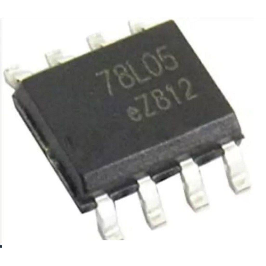 L78l05 Smd Soic8 - Regulador De Tensão 5v 7805 78l05 | Shopee Brasil