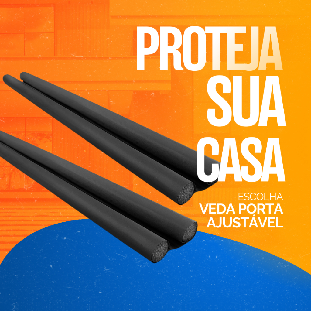 Veda Porta Rolinho Protetor de Porta Duplo Impermeável Preto | Shopee ...