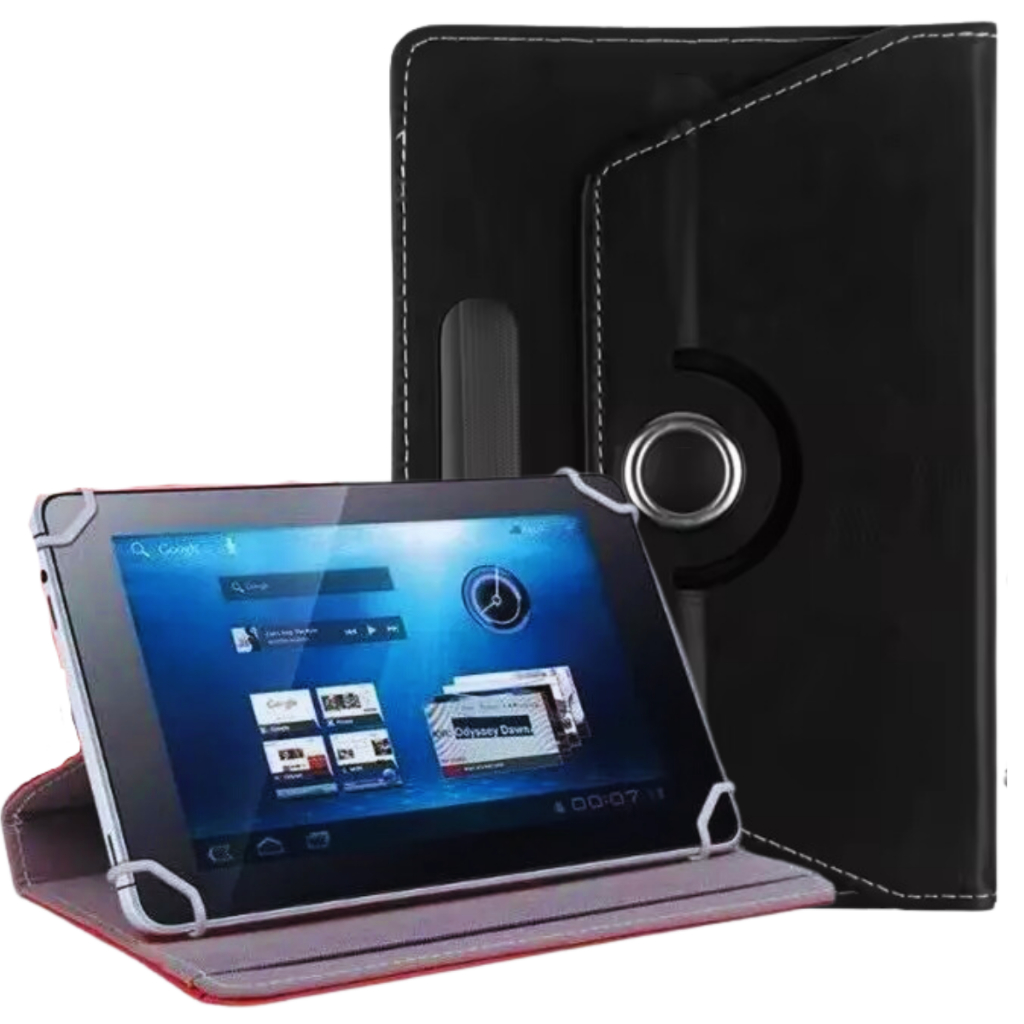 Capa Case Preta Giratória Inclinável p/ Tablet Smartlife Mb1001 10.1 ...