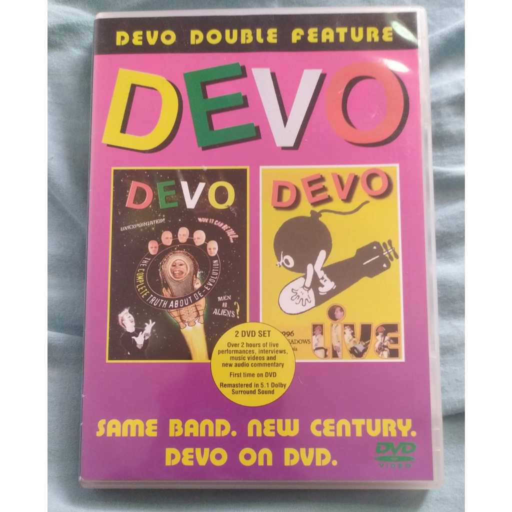 dvd devo the complete truth about de-evolution e devo live | Shopee Brasil