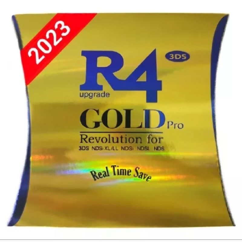 R4 Gold Pro (nintendo Ds/2ds/3ds) | Shopee Brasil