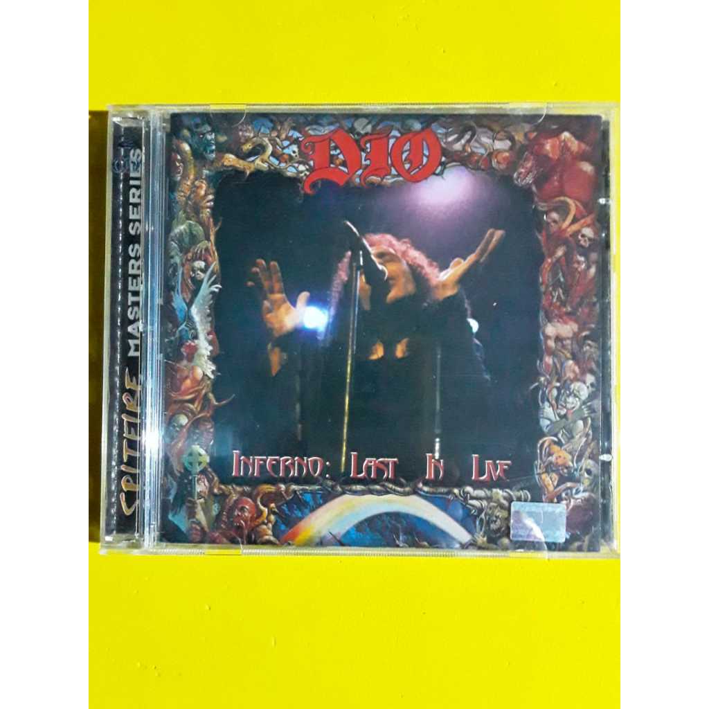 CD DIO - INFERNO LAST IN LIVE - DUPLO - SPITFIRE - MASTERS SERIES ...