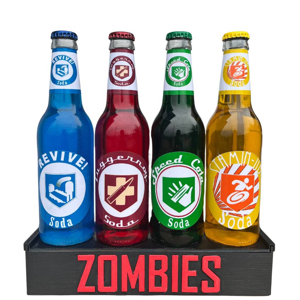 Base Perk Zombies Call of Duty NÃO ACOMPANHA AS GARRAFAS | Shopee Brasil