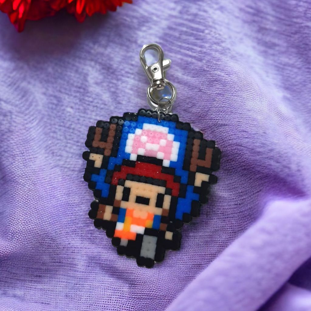 Chopper Pixel Art Chaveiro Colorido One Piece | Shopee Brasil