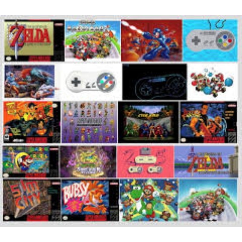 super pack de snes para pc em mídia física | Shopee Brasil