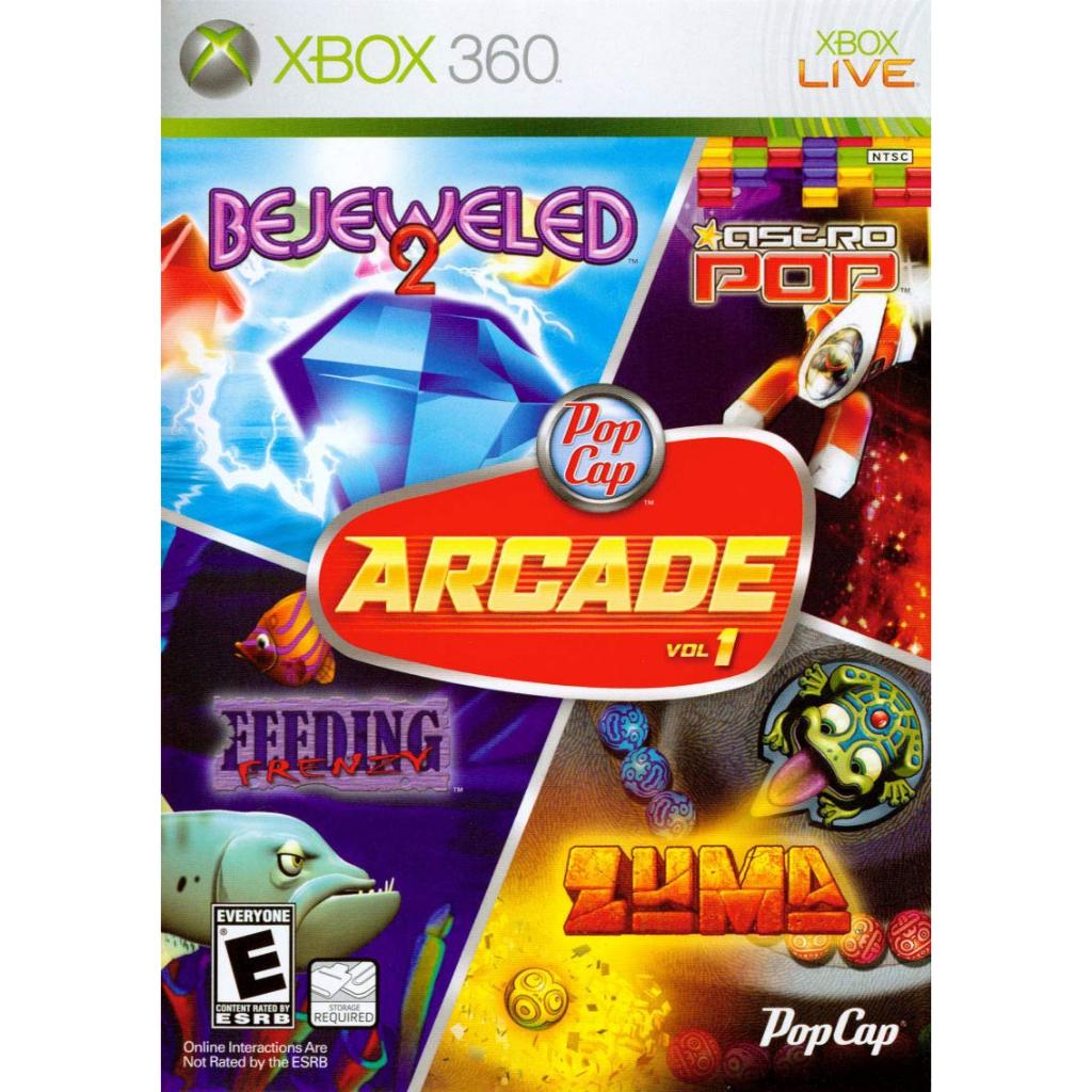 PopCap Arcade Vol 1 P/ XBOX360 (LTU/LT/JTAG/RGH) | Shopee Brasil