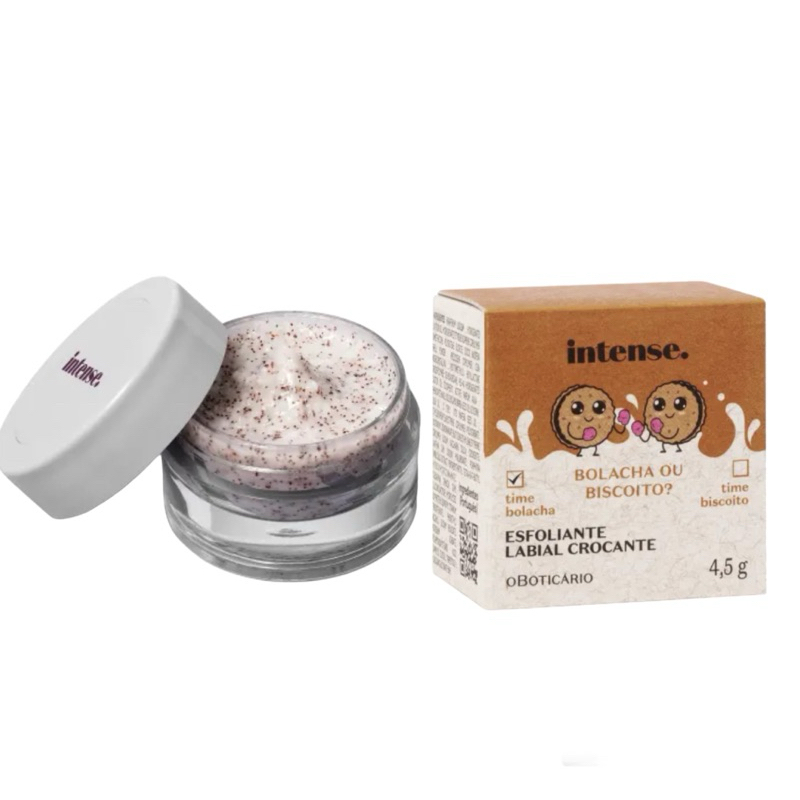 Esfoliante Labial Crocante Intense Biscoito ou Bolacha 4,5g - o ...