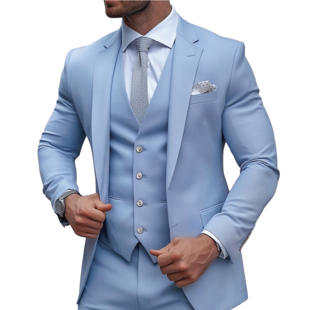 Terno Slim De Luxo (Blazer+Calça+Colete) | Shopee Brasil