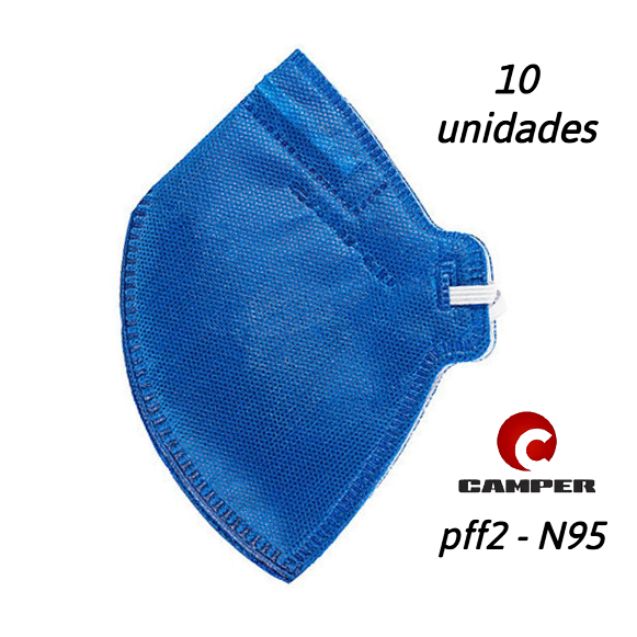 Kit 10 Máscaras Respirador Pff2-s Sem Válvula Original N95 - CAMPER Ca ...