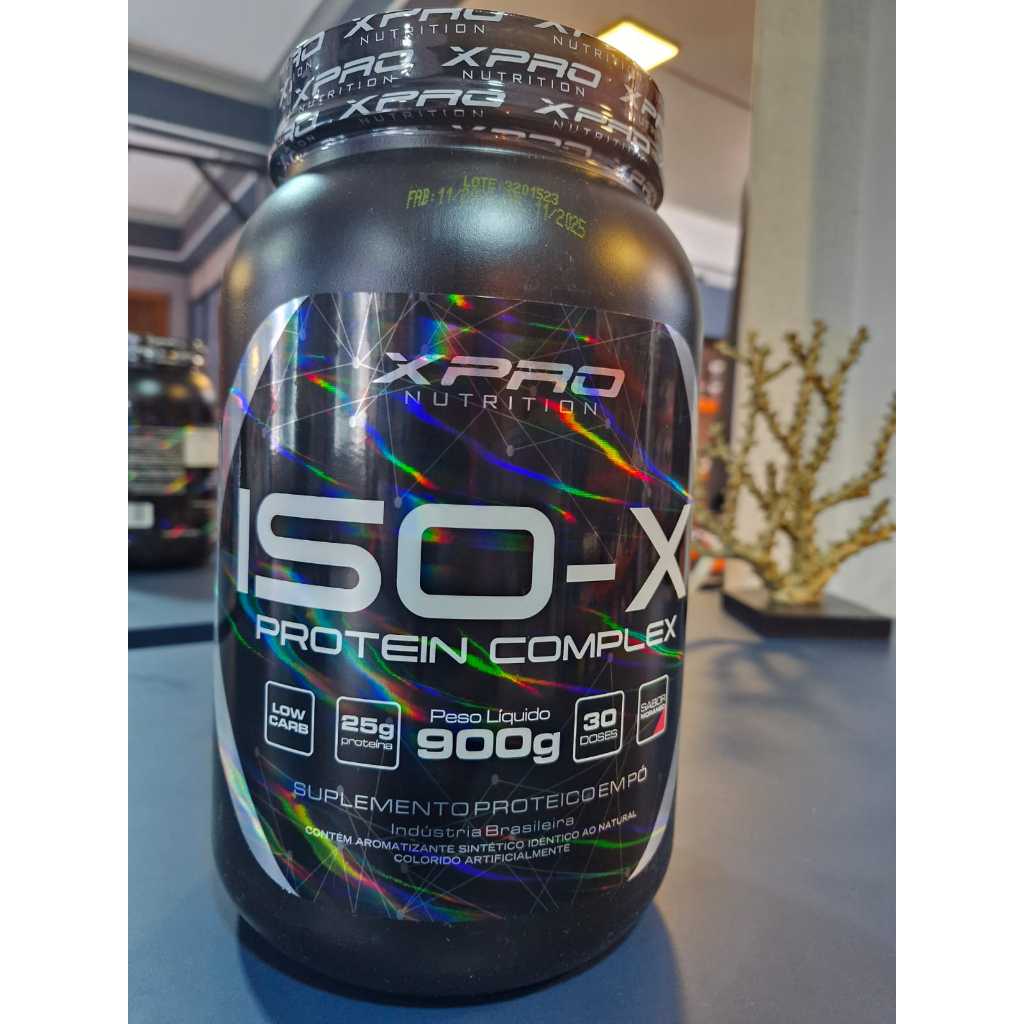 WHEY ISO-X PROTEIN COMPLEX 900G - XPRO | Shopee Brasil