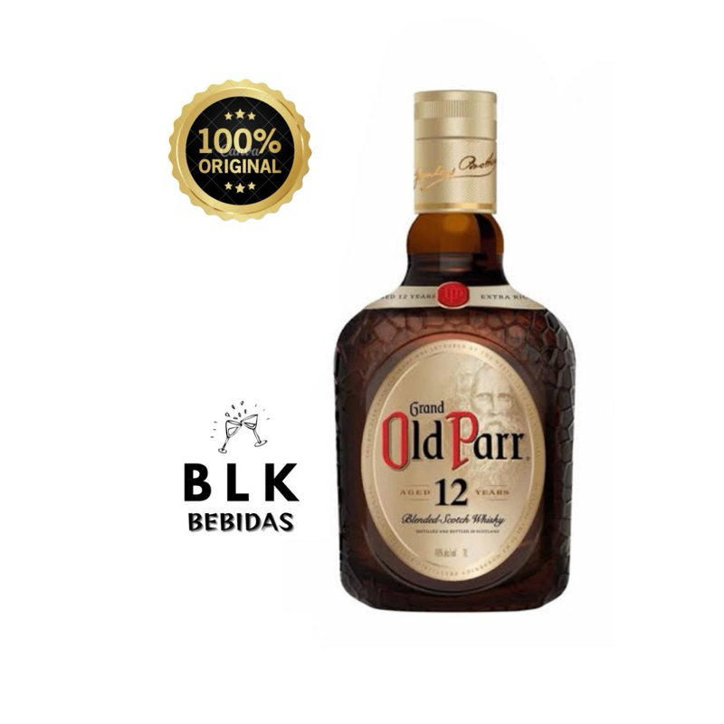 Whisky Old Parr 12 Anos 1000ml | Shopee Brasil