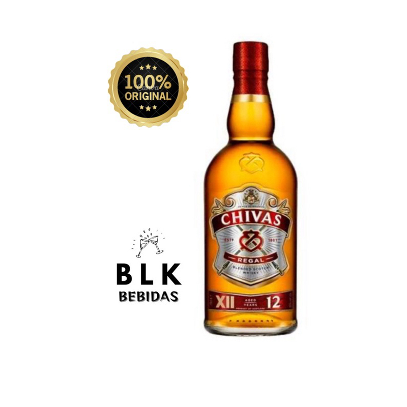 Whisky Chivas Regal 12 Anos 1000ml | Shopee Brasil